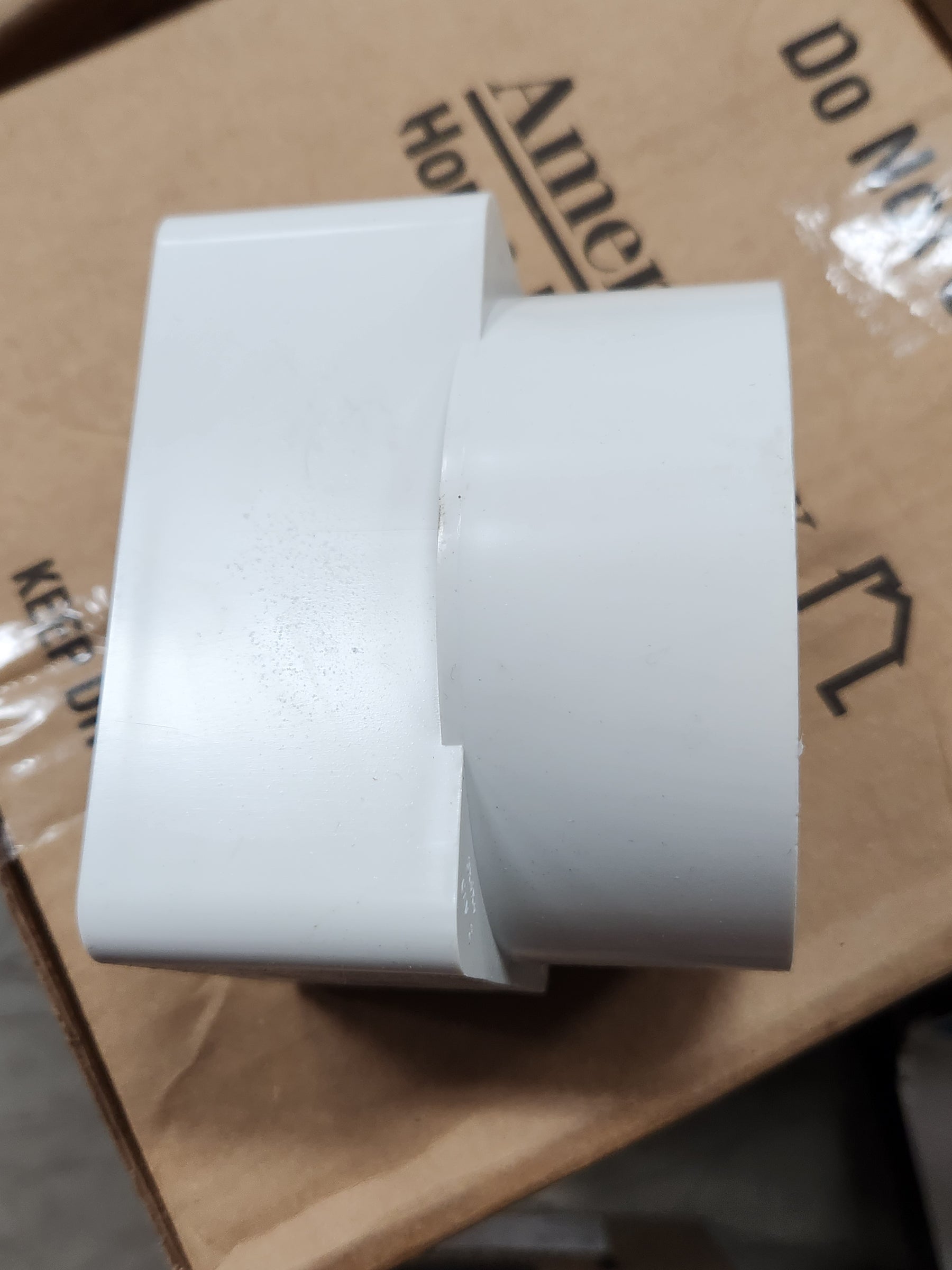 Ipex Canplas 2 In. X 3 In. X 3 In. Pvc Downspout Adapter