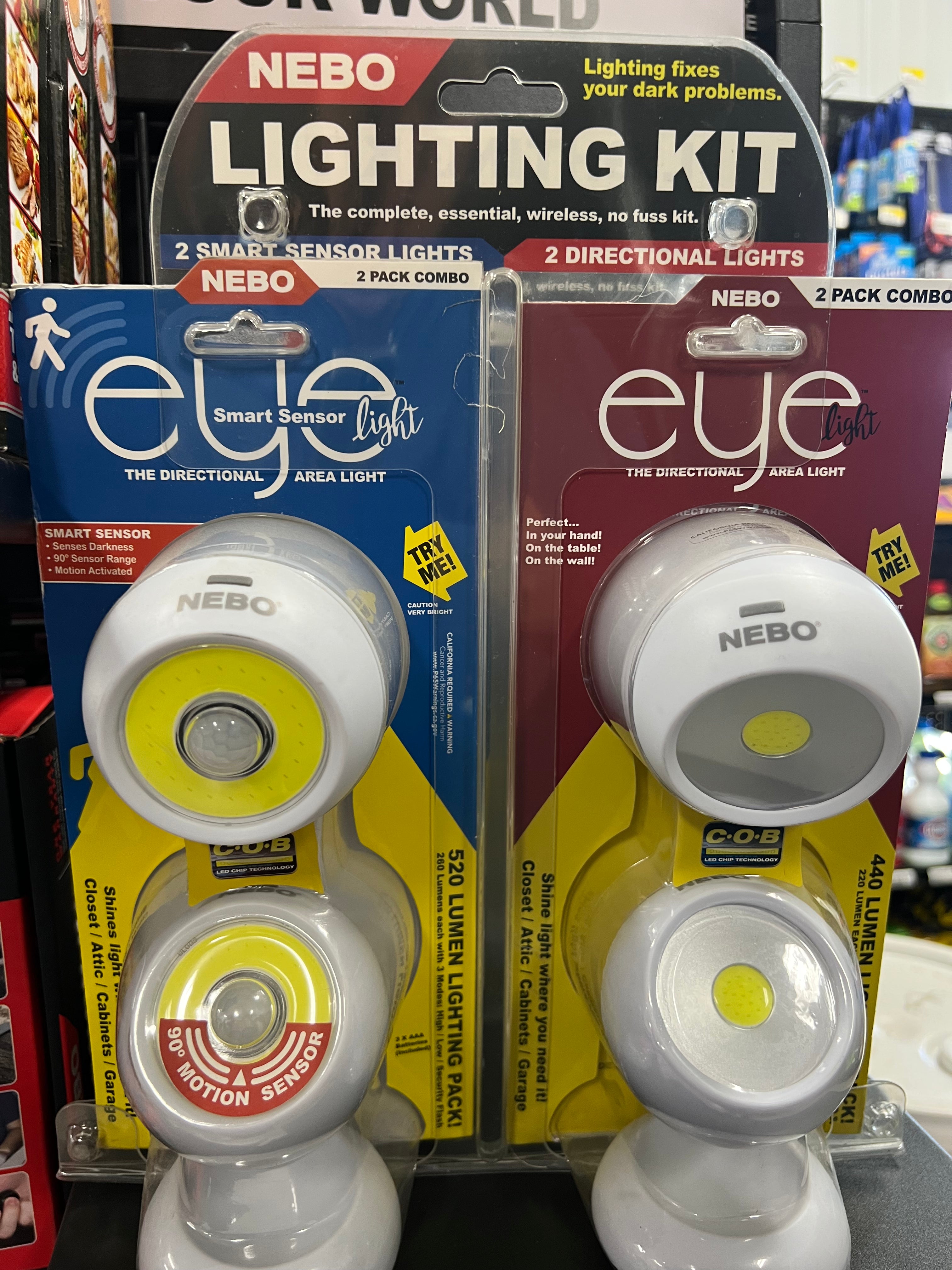 Nebo motion and area lights